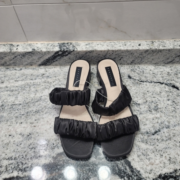 Sanctuary | Shoes | Sanctuary Rave Ruched Sandals Womens Shoes Black 65 ...